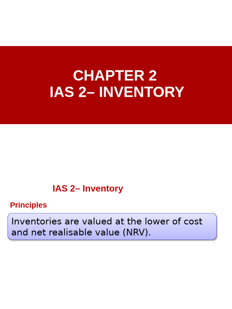 Fa1.2 Ias 02 Inventory | PDF | Inventory | Business Economics