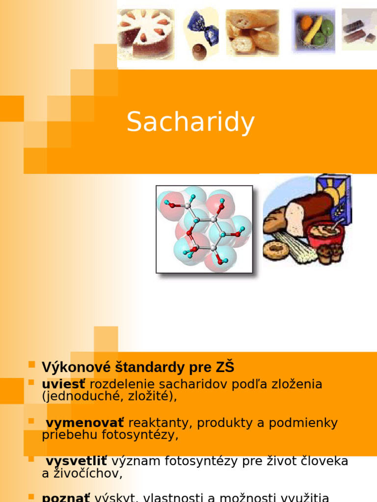 Sacharidy ZS | PDF