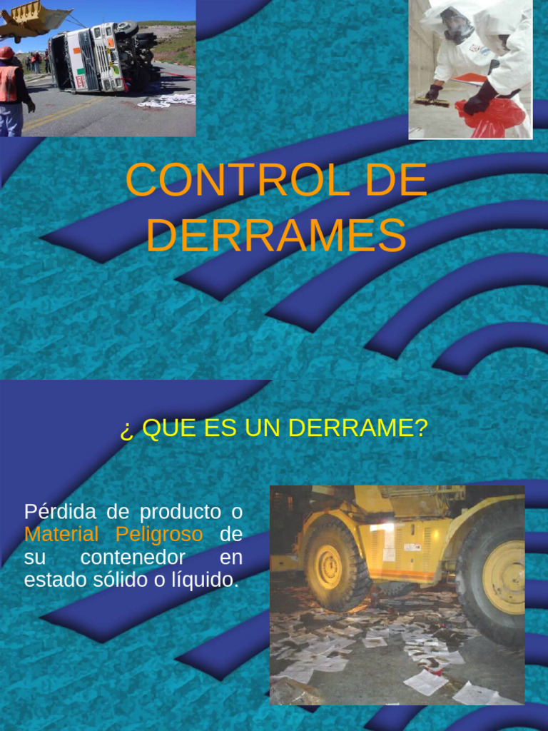 Control de Derrames en Construcción | PDF