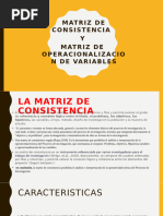 Matriz de Congruencia en Investigación | PDF | Metodología | Science
