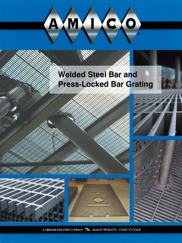Welded Bar Grating Catalog | PDF | Young's Modulus | Welding