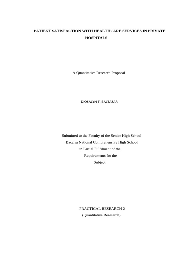 Cover Page Imrad | PDF