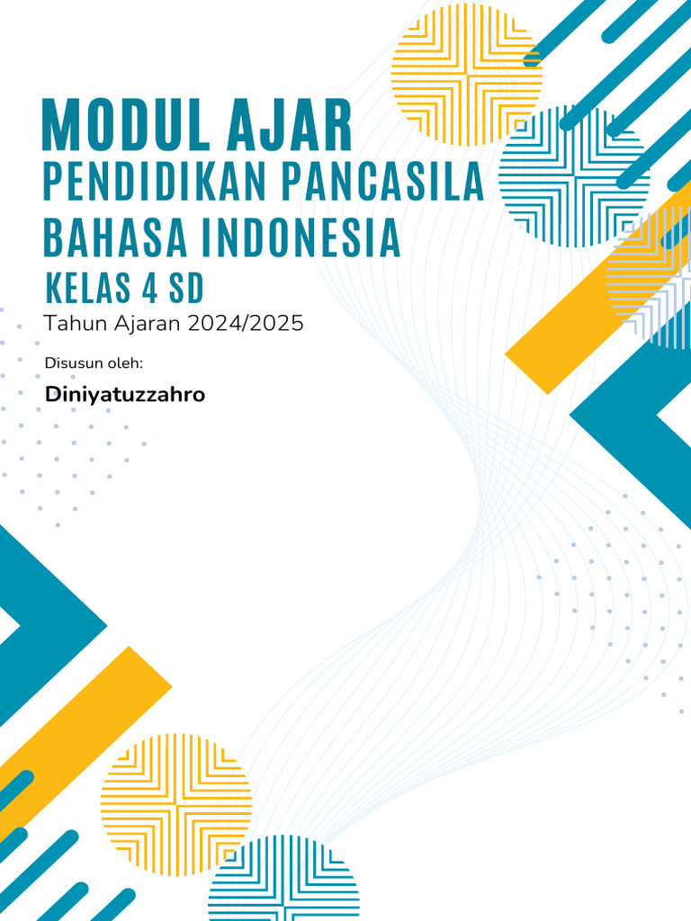 Modul Ajar Pancasila & Bindo Kls 4 11-2-2025 | PDF
