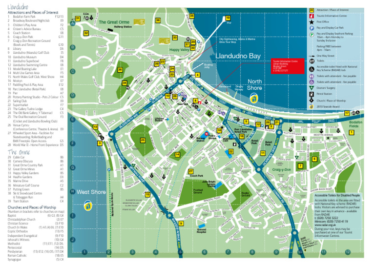 Llandudno Map | PDF