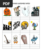 Halloween Tongue Twisters Printable | PDF