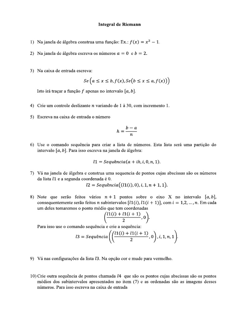 Geo Gebra | PDF
