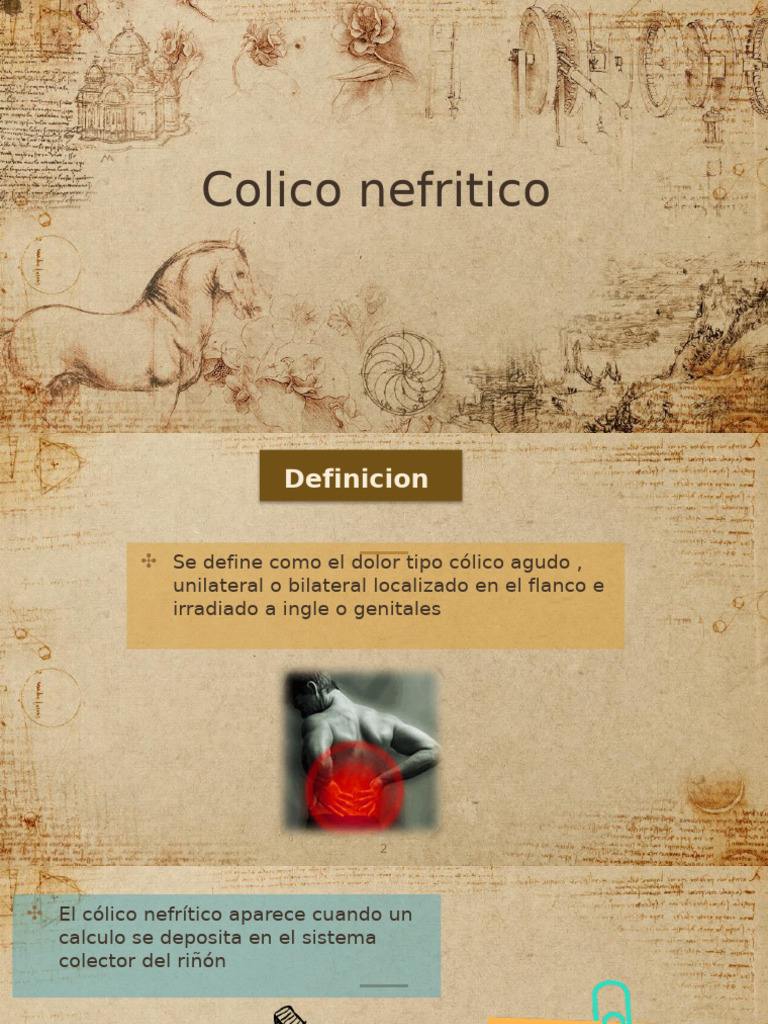 Cólico Nefrítico: Síntomas y Tratamiento | PDF | Especialidades Medicas ...