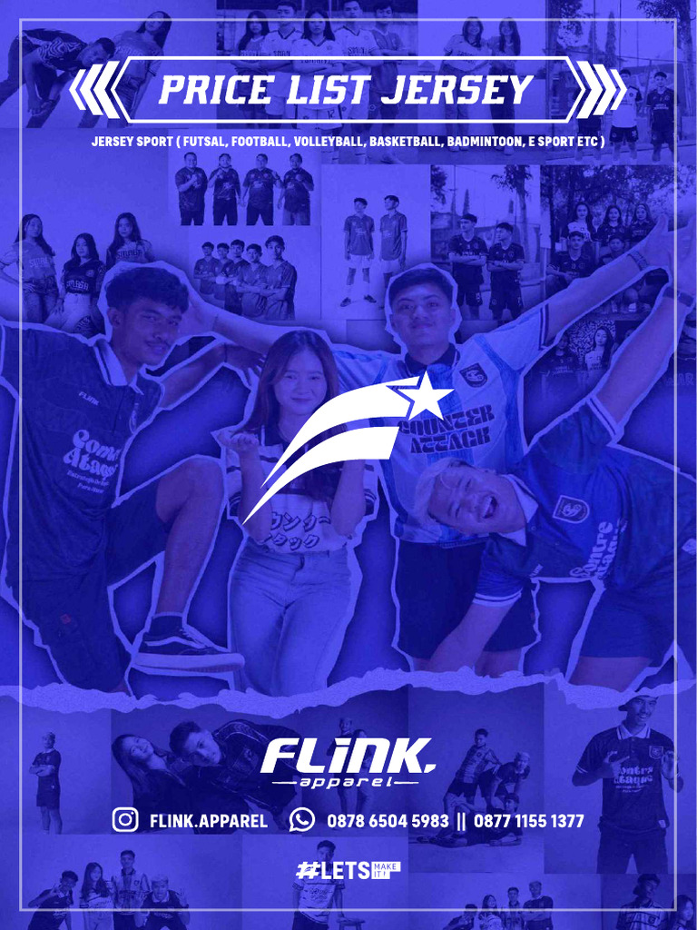 New Pricelist Flink Apparel 2024 | PDF