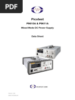 LNL-600XA Power Supply Overview | PDF | Power Supply | Mains Electricity
