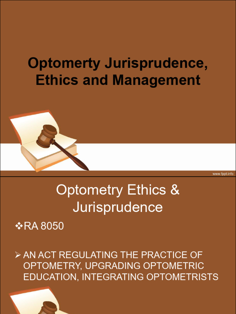 RA 8050: Revised Optometry Law Overview | PDF | Optometry | Negligence
