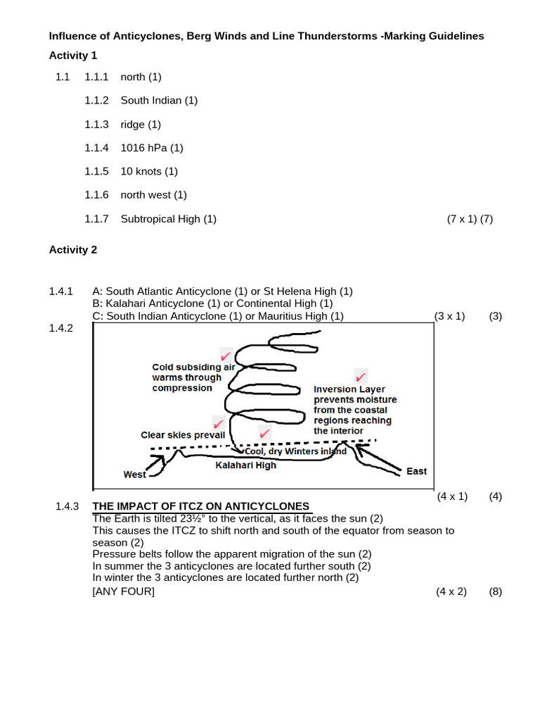 Economic Effects of Berg Winds in South Africa | PDF | Atmosphere Of ...