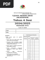SOALAN UASA TAHUN 52024-25 (1) | PDF
