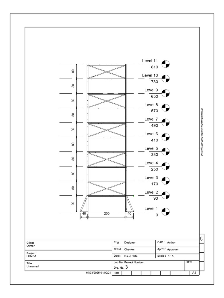 Level 11 810: Client: App'd: Eng: CHK'D: Scale: Cad: Owner Author ...