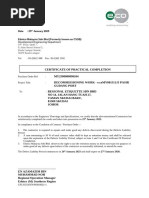 Certificate of Practical Completion | PDF