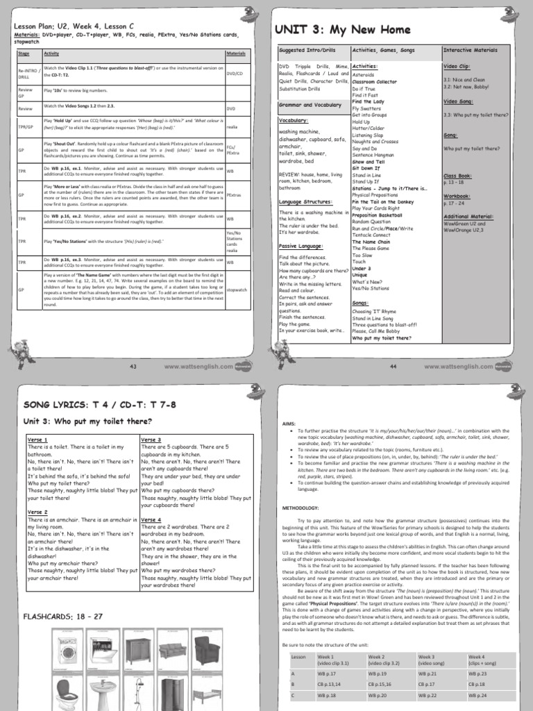 BrTeachersBook_U3 | PDF | English Language | Grammar