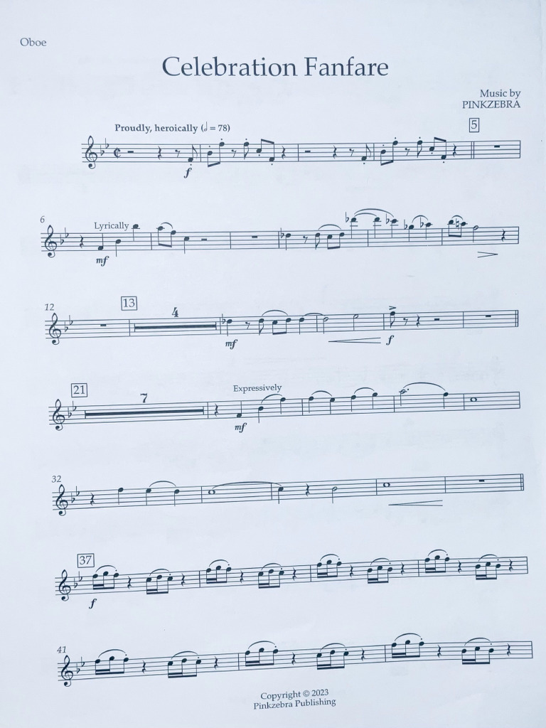 Celebration Fanfare Ob. | PDF