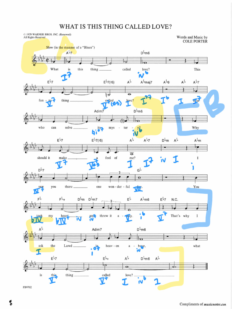 What Is This Thing Called Love? | PDF