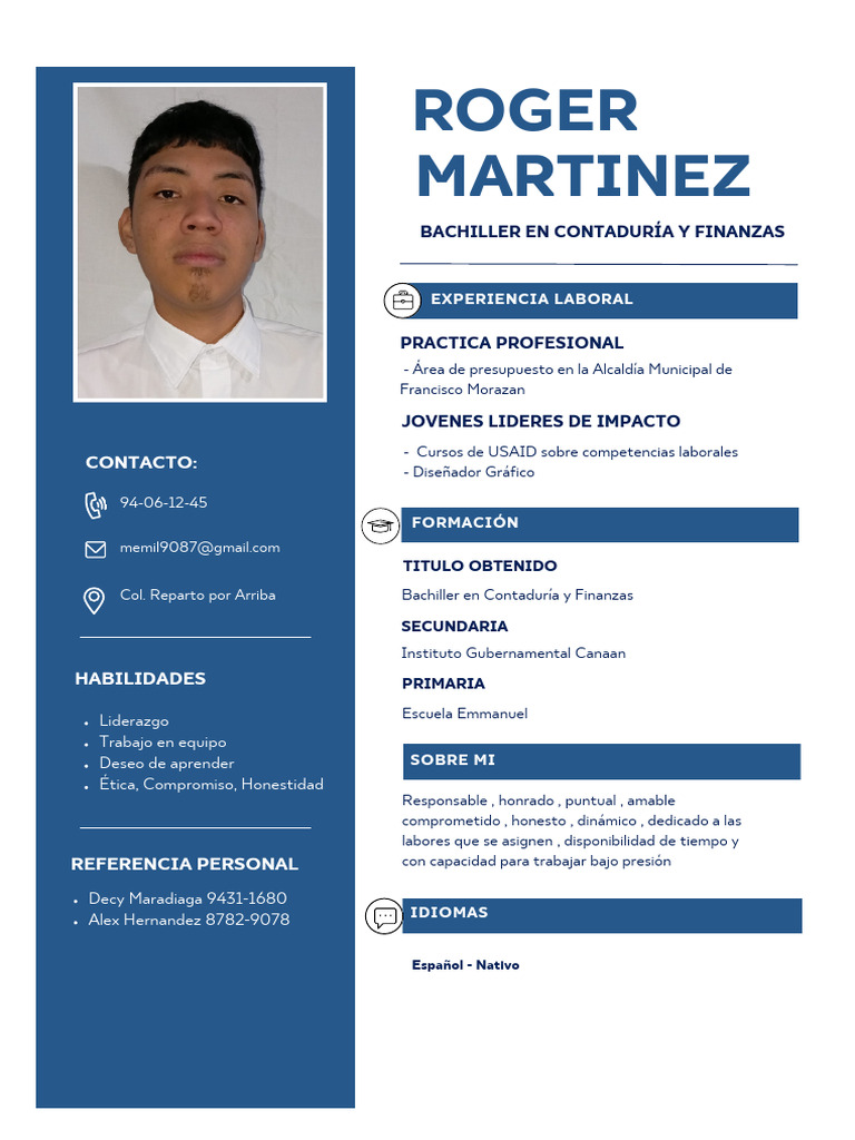 Currículum de Emil Martinez | PDF