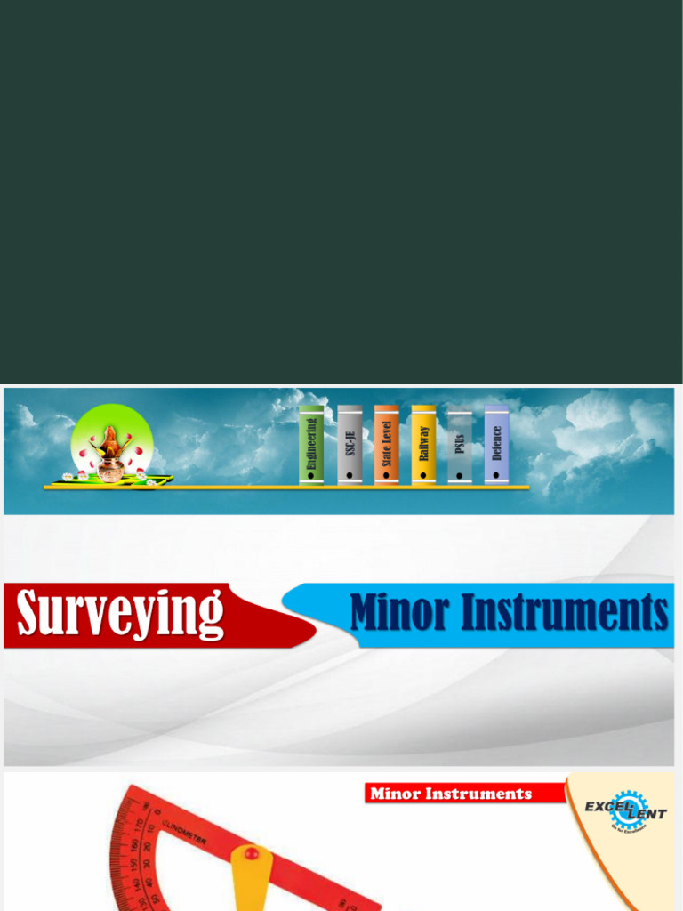 Minor Instruments (Survey) | PDF
