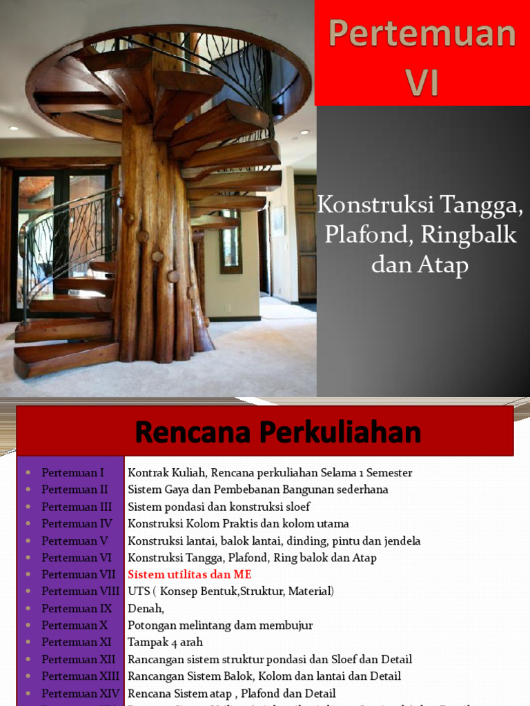 Konstruksi Ringbalk dan Atap | PDF
