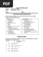 Project 3 Unit 4 Test Answer Key | PDF | London | Vehicles For Hire