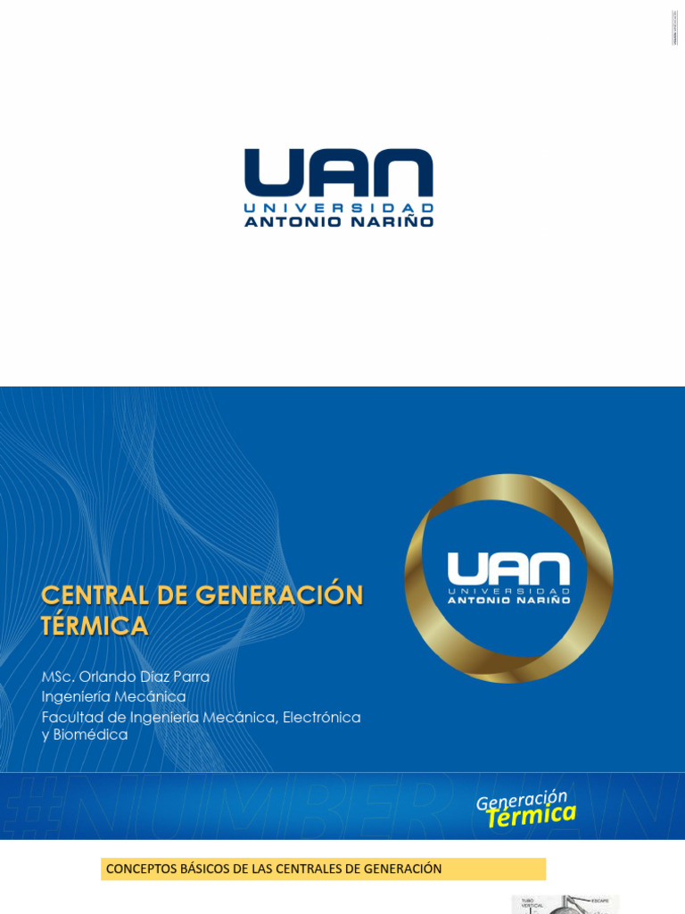Esquema Central de Generación | PDF