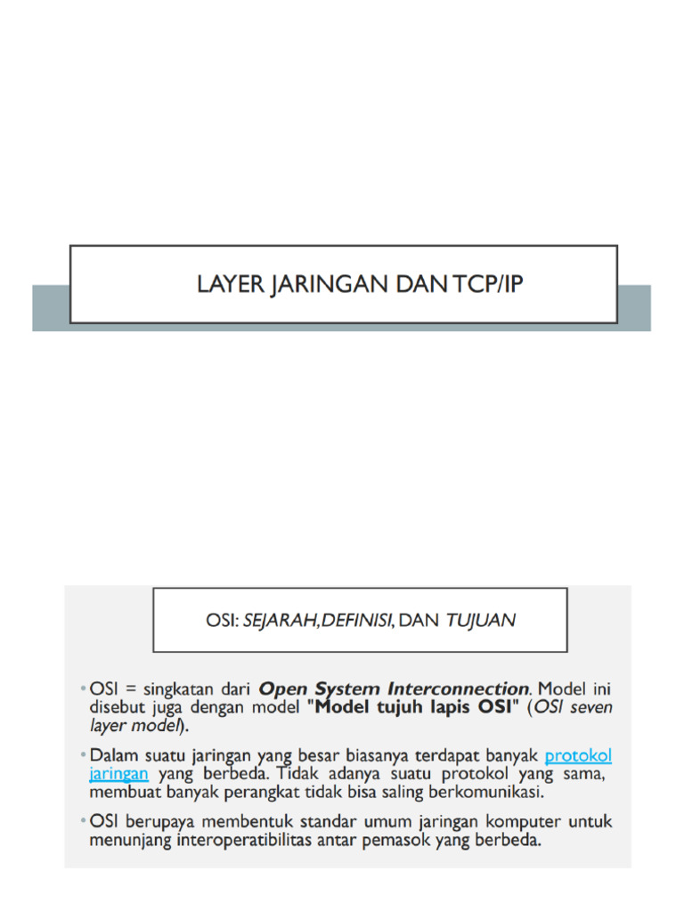 Materi Pertemuan 6 TKJT Kelas X Satman | PDF