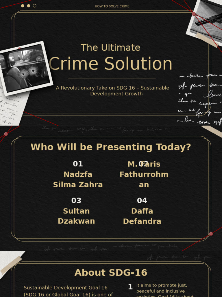 Justice, Law, and Strong Institutions | PDF | Crimes | Crime & Violence