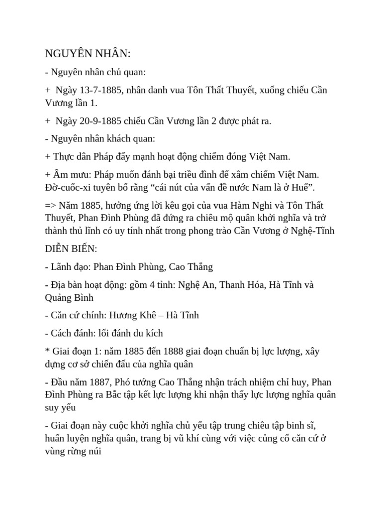T NG H P S KH I Nghĩa Hương Khê | PDF