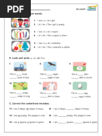 Brown Bear I SEE Pocket Chart Simple Sentences | PDF | Mystery ...