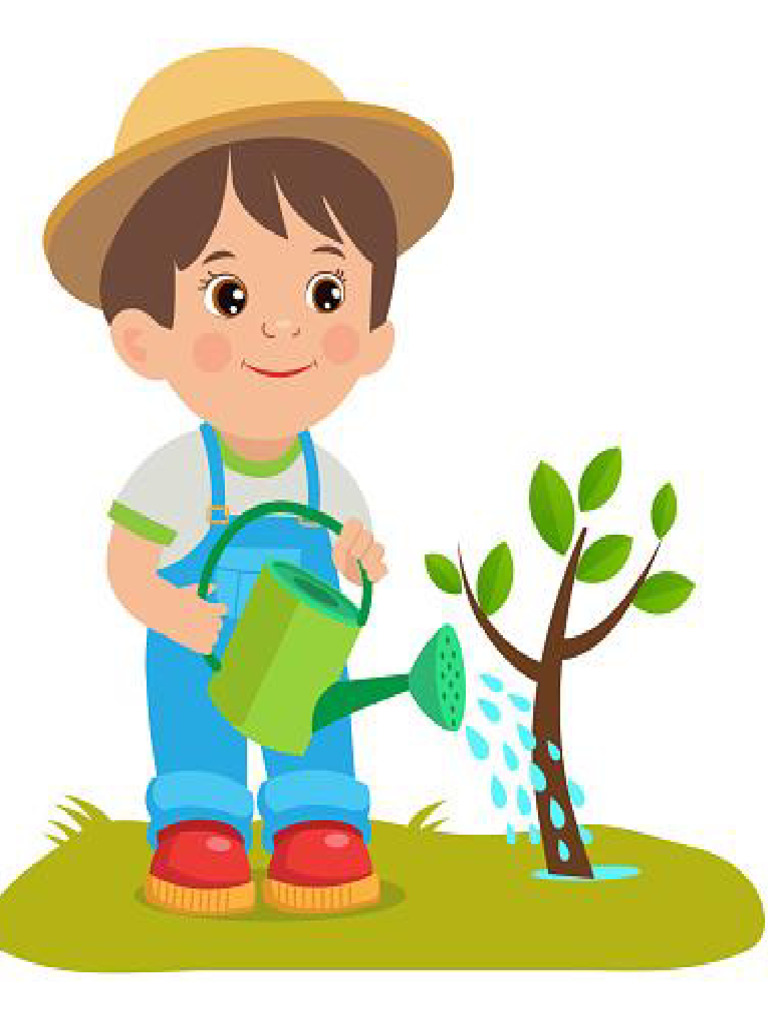 Niño Regando La Planta | PDF