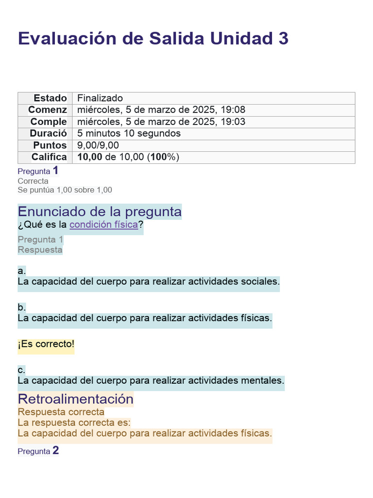 Modulo 2 Unidad 3 Eeff | PDF | Forma del cuerpo | Antropometría