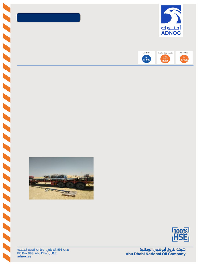 AON-HSE FLASH-200119 - Leg Injury Due To Struck by A Fallen Pipe While ...