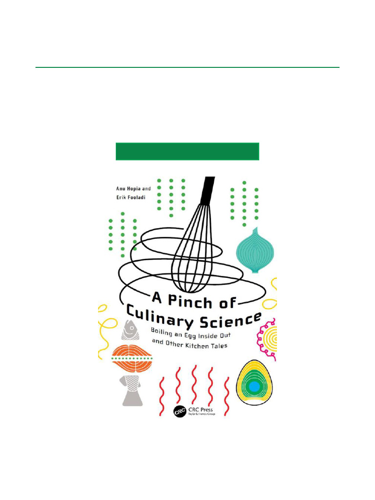 Install A Pinch of Culinary Science Boiling an Egg Inside Out and Other ...