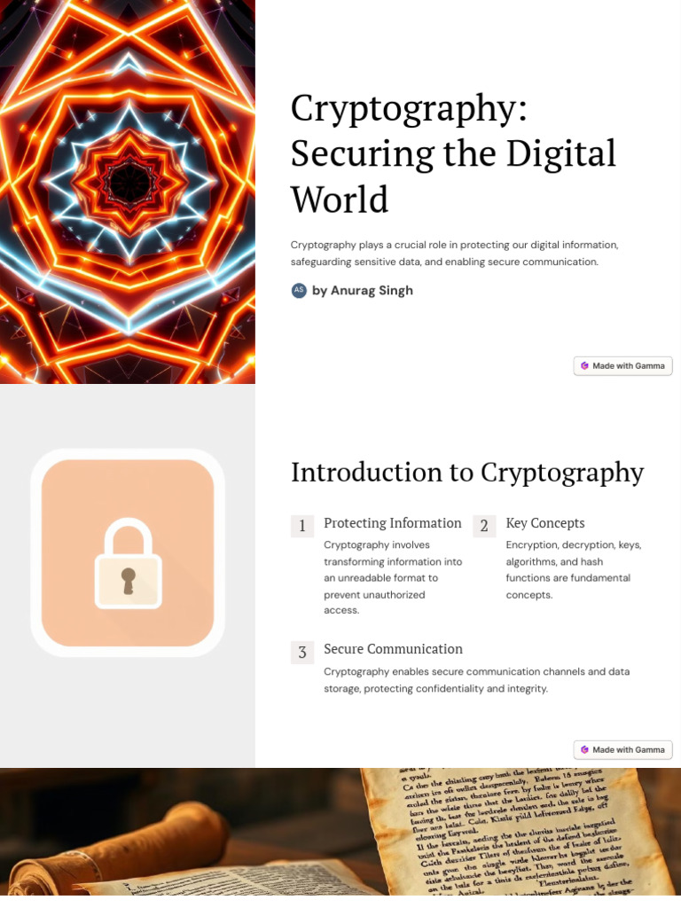 Cryptography-Securing-the-Digital-World | PDF | Encryption | Cryptography