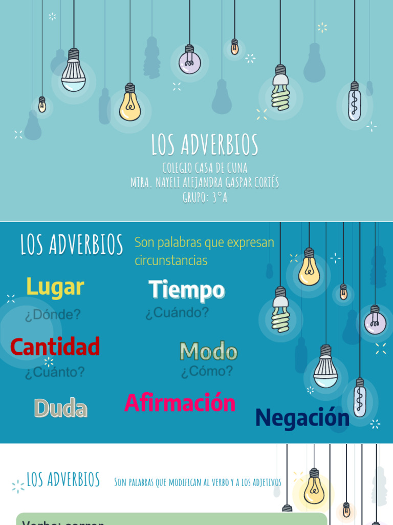 LOS ADVERBIOS | PDF