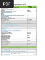Crash Cart Check List-12554456548756445678464 | PDF | Medical Equipment