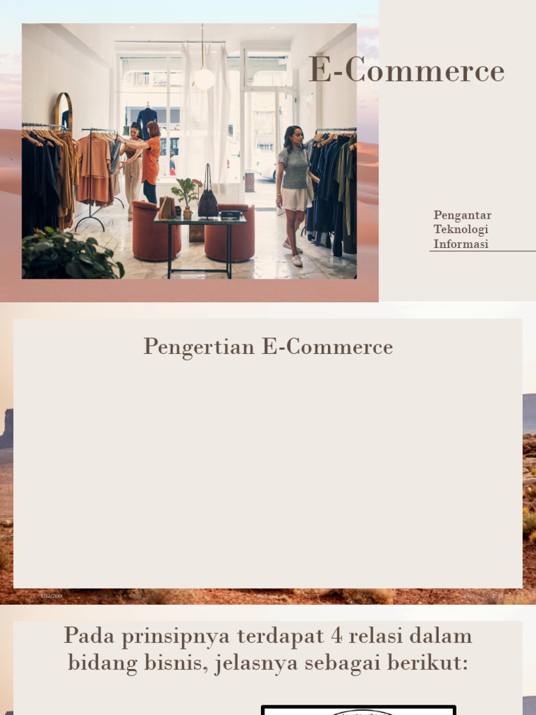 materi ecommerce | PDF