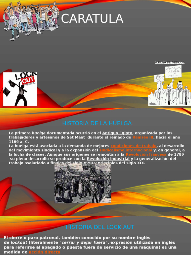 (Grupo 7) Huelga Lock Aut-1-1 | PDF | Bloqueo (industria) | Huelga
