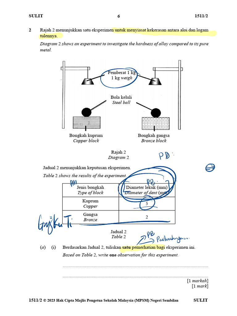 Nsembilan 2023 Kertas 2 | PDF