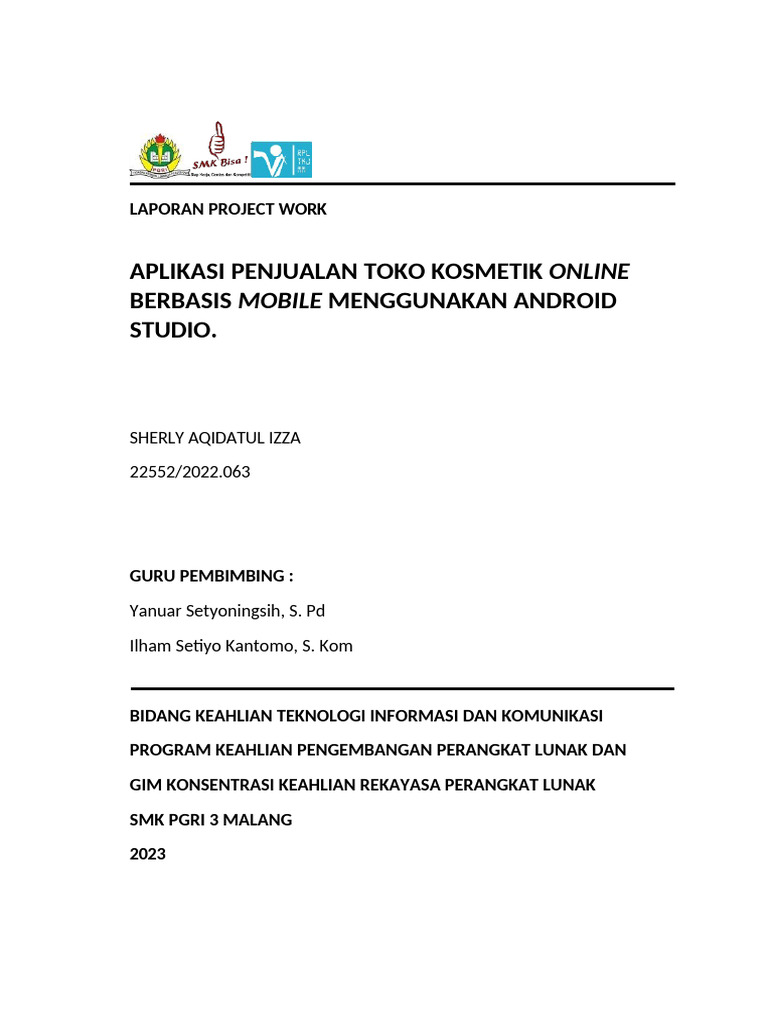 Laporan Sherly | PDF