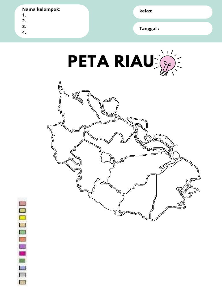 LKPD Peta Riau | PDF