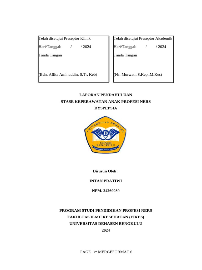 LP-Askep-Anak-Dispepsia | PDF