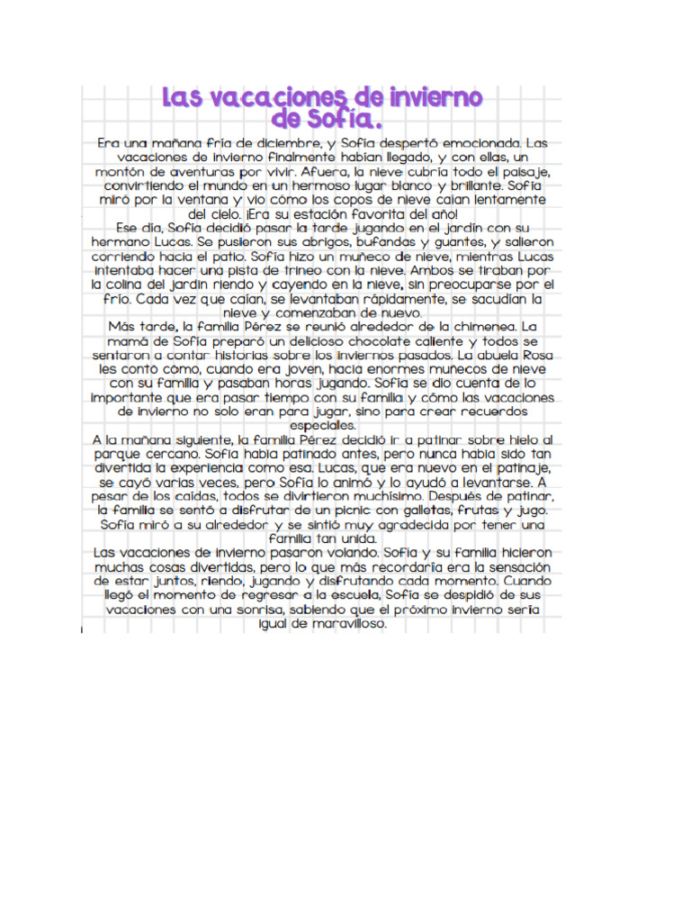 Actividades Enero | PDF