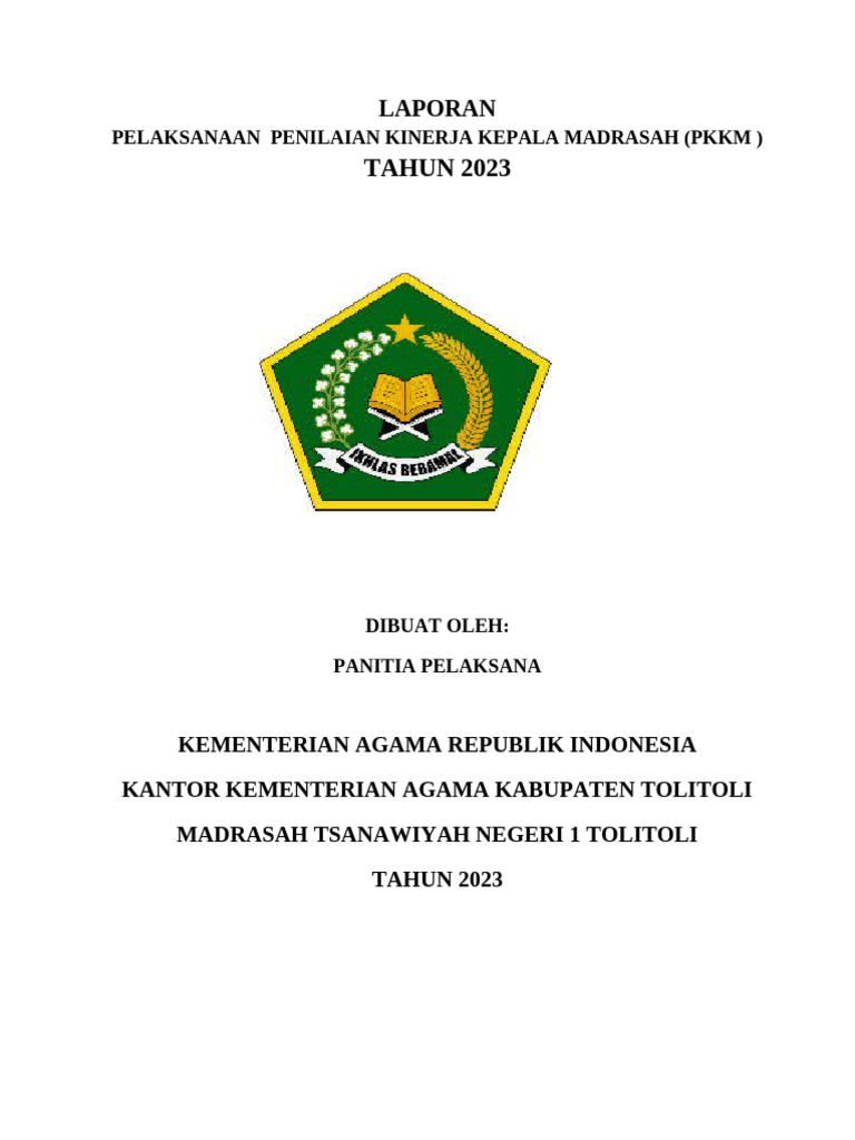 Lap PKKM 2023 | PDF