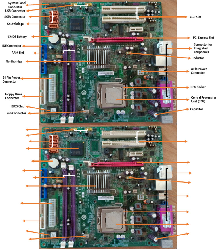 Parts of Motherboard | PDF