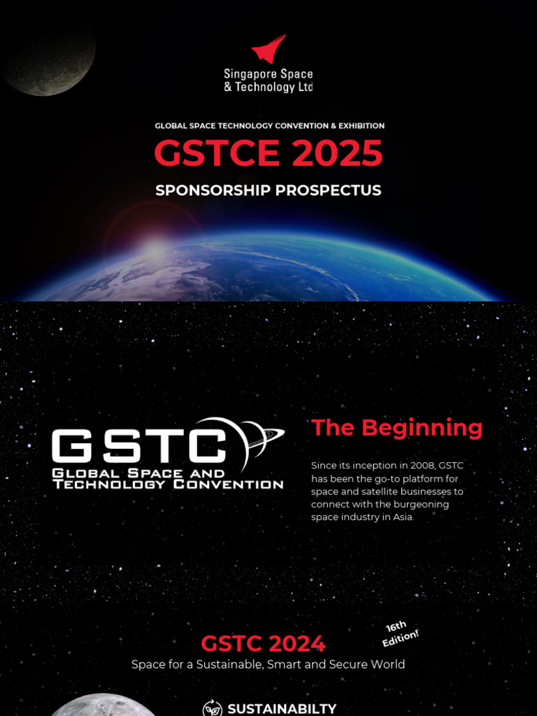 SSTL GSTCE 2025 Info Deck | PDF | Innovation
