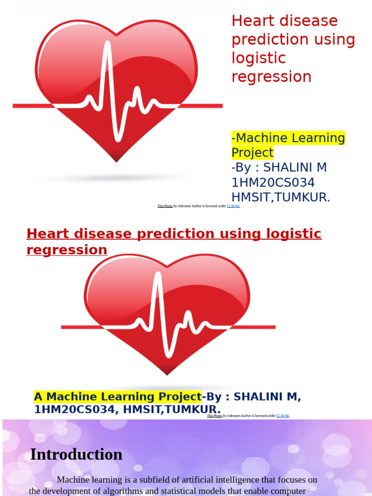 Heart Disease Prediction | PDF | Logistic Regression | Machine Learning