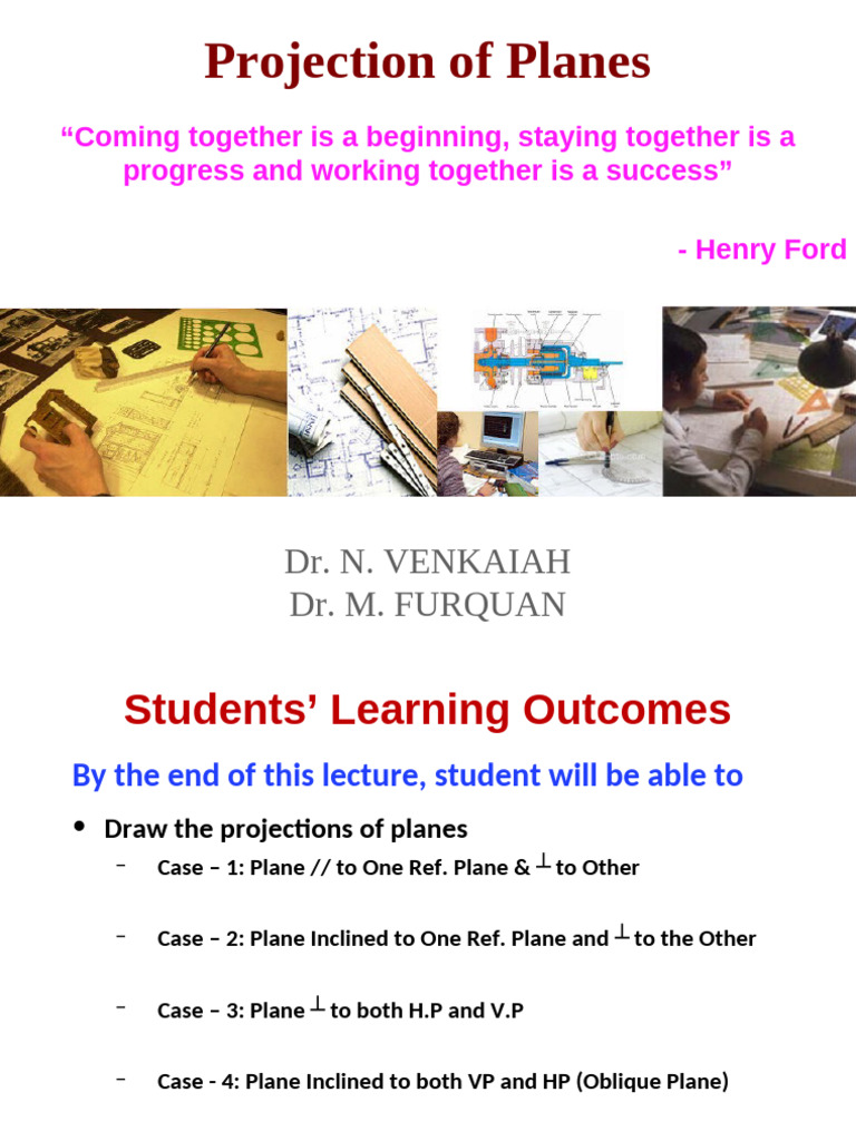 6 Proj Of Planes Pdf Shape Geometric Shapes