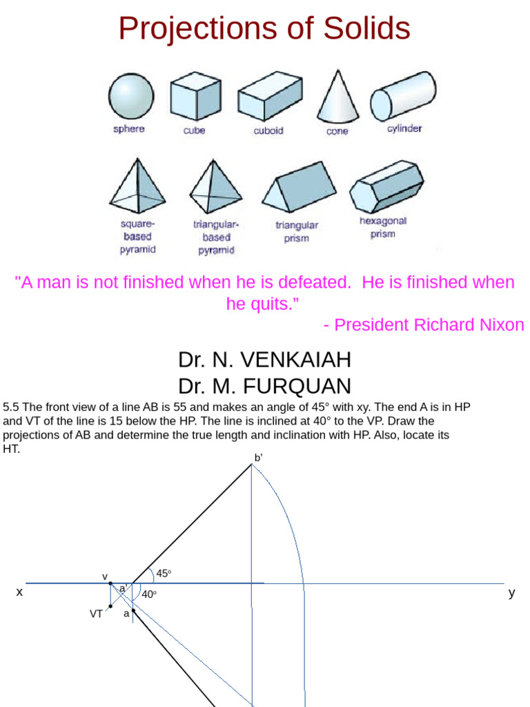 7 Proj. of Solids | PDF | Triangle | Linear Programming